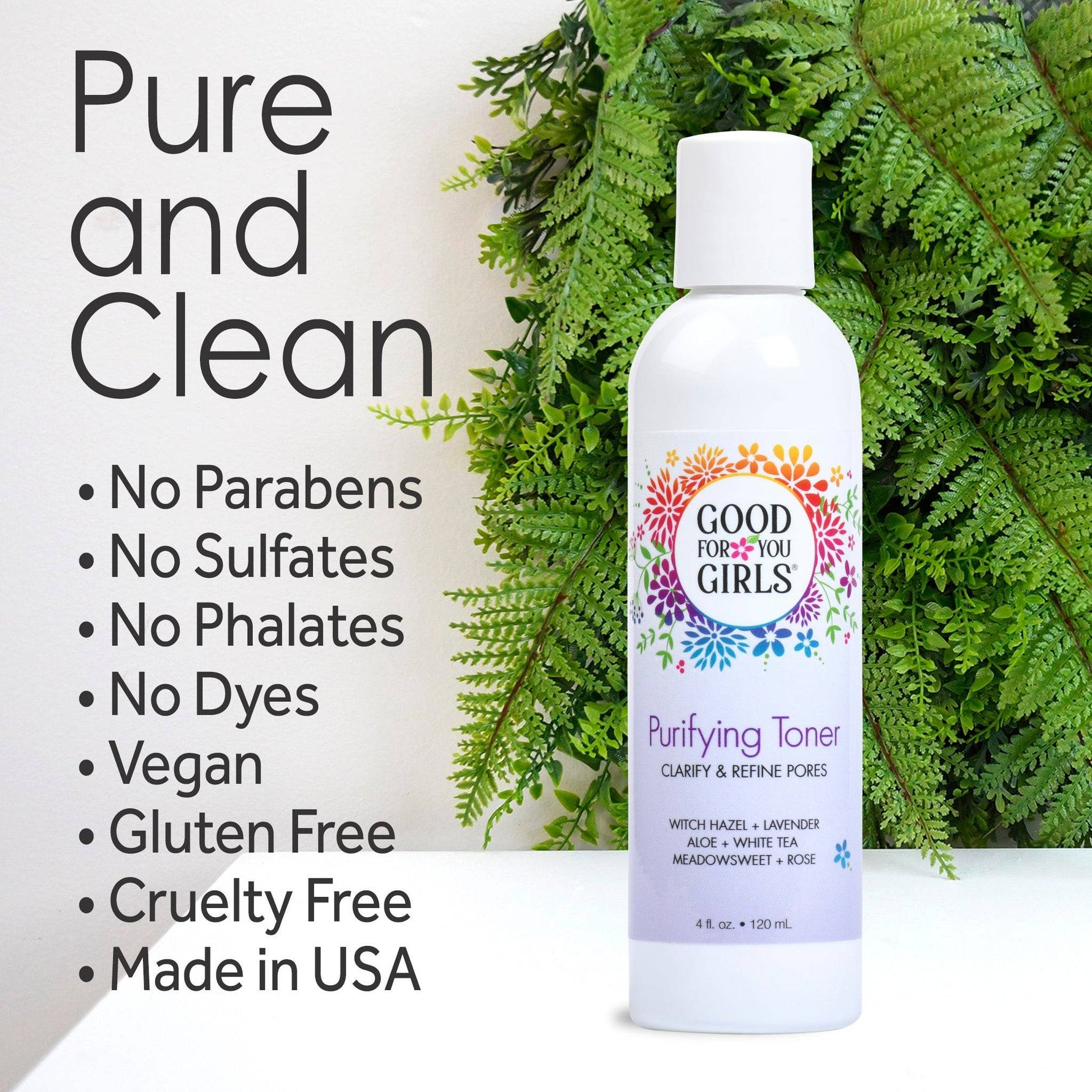 Good For You Girls Purifying Facial Toner for tweens, teens, natural ...